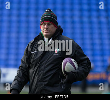 Reading, UK. 17th Jan, 2015. European Rugby Champions Cup. London Irish ...