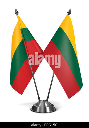 Lithuania - Miniature Flags Stock Photo - Alamy