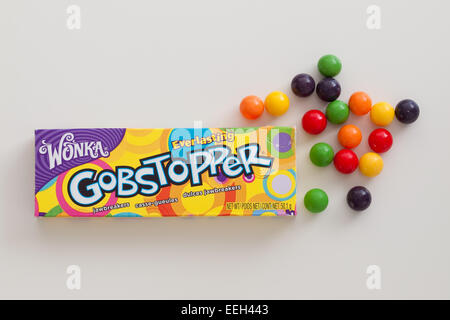 Box Wonka Gobstoppers Stock Photo - Alamy