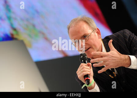 Der Chefredakteur des Nachrichtenmagazins Focus, Ulrich Reitz, spricht ...