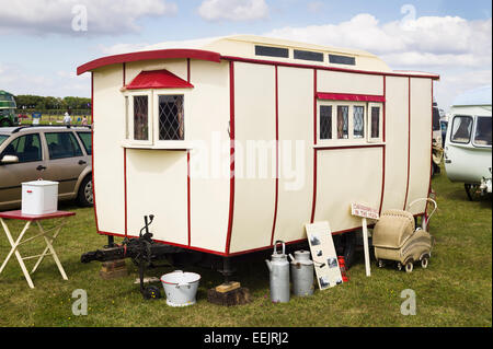 An historic and very rare Eccles touring caravan dating from the 1920s ...