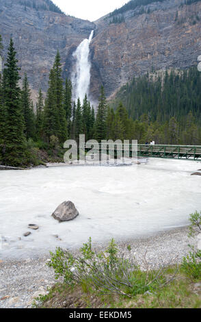 Takakkaw Waterfall, Yoho National Park, British Columbia, Canada Stock ...