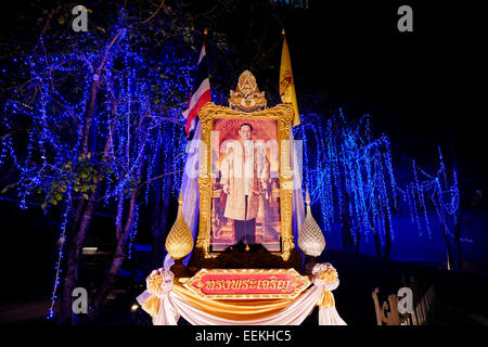 Bhumibol Adulyadej King of Thailand He is known as Rama IX Stock Photo ...