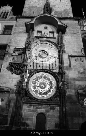 Death (skeleton) figures on Prague Astronomical Clock Stock Photo - Alamy