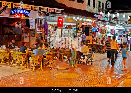 Kusadasi old town at night. Aydin Province, Turkey Stock Photo - Alamy