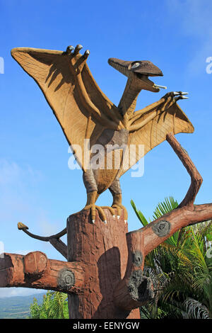 Life sized Pterodactyl dinosaur statue Stock Photo - Alamy