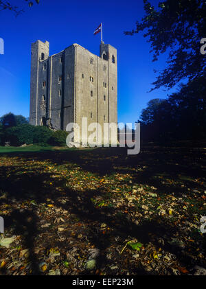 The Norman Keep of Hedingham Castle, built around 1140 by Aubrey de ...