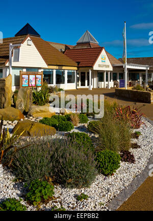 Reception building at Haven Holiday Park at Berwick Upon Tweed ...