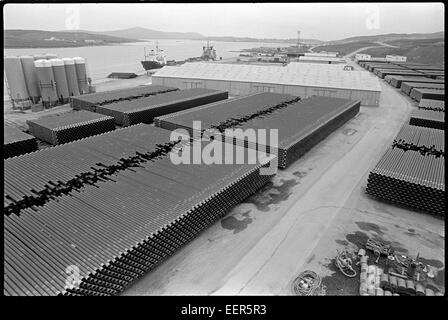 Norscot base, Lerwick,Shetland Stock Photo - Alamy
