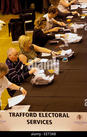 Trafford Council election count and AV referendrum . The G. H. Carnall ...