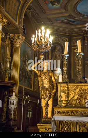 The 17th century White Penitents chapel in Aigues-Mortes, France Stock ...