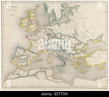An 1862 illustration by Gibbon depicting Ancient Rome. The drawing ...