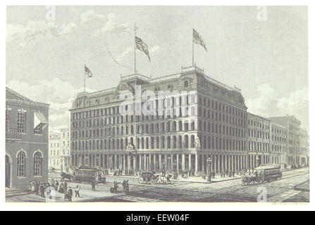 An 1876 illustration from Lossing's work depicting the Grain Elevator ...
