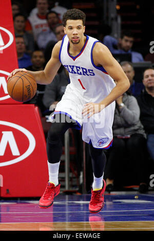 Philadelphia, Pennsylvania, USA. 21st January, 2015. Philadelphia 76ers ...