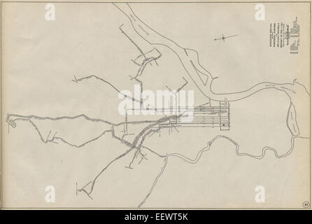 The 1911 Philly streetcar map illustrates the streetcar routes across ...