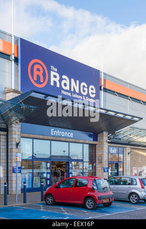 The Range store, Lady Bay Retail Park, Nottingham, England, UK Stock ...