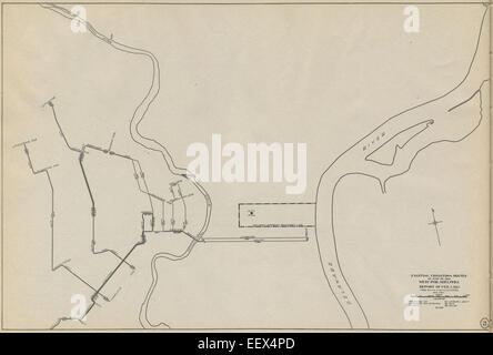 1911 Key System map Stock Photo - Alamy