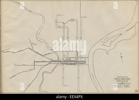 The 1911 Philadelphia streetcar map provides a detailed overview of the ...