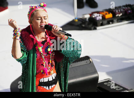 Miley Cyrus live at the Sydney Opera House Sydney Australia 12th ...