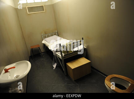 East Germany. Prison cell. Recreation. DDR Museum. Berlin. Germany ...
