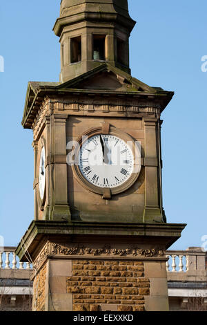 The Clock Tower Rugby Town Centre UK Stock Photo - Alamy
