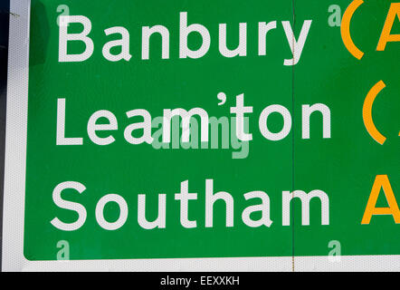 An apostrophe on a road sign Stock Photo - Alamy