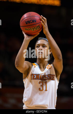 January 22, 2015: Jaime Nared #31 of the Tennessee Lady Volunteers ...