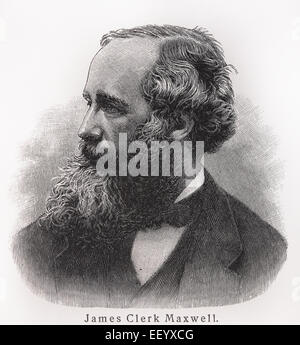 James Clerk Maxwell, Physicist, Portrait Stock Photo - Alamy