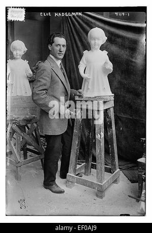 Elie Nadelman was a Polish-American sculptor and artist, known for his ...