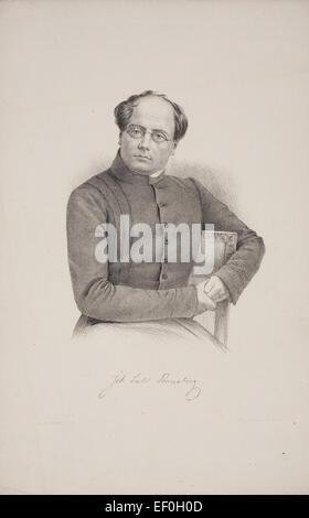 Lithography of Johan Ludvig Runeberg, 1846 Stock Photo - Alamy