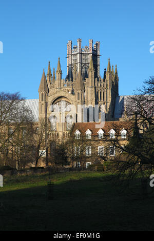 Ely Cathedral on a bright Autumn day Stock Photo - Alamy