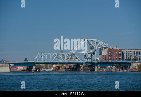 Johnson Street Bridge, Victoria, British Columbia, Canada Stock Photo ...