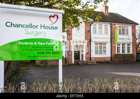 An NHS GP surgery sign Stock Photo - Alamy