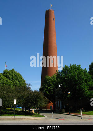 Baltimore, Maryland, the Phoenix Shot Tower Stock Photo - Alamy
