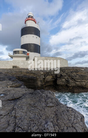 the hook lighthouse; hook head county wexford ireland Stock Photo - Alamy
