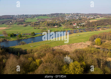 River Ruhr, Ruhr valley Bochum, Germany Stock Photo - Alamy