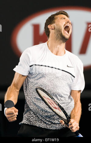 Grigor Dimitrov during the Australian Open AO 2024 Grand Slam tennis ...
