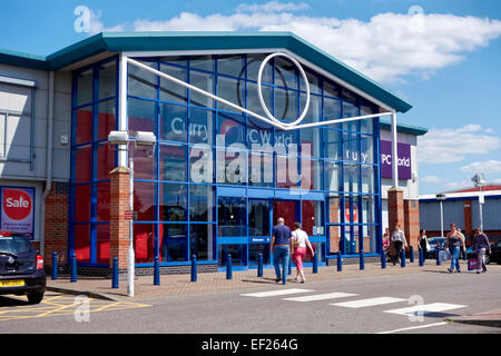 The Spitfire Retail Park, Trowbridge, Wiltshire, United Kingdom Stock ...