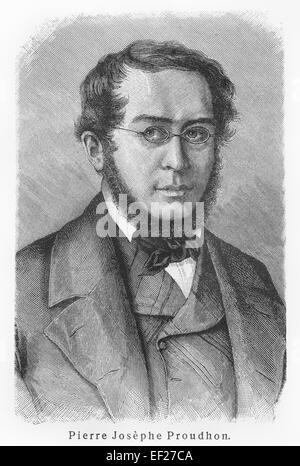 Pierre Joseph Proudhon, 19th century French socialist-anarchist and ...