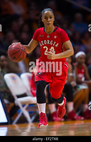 January 25, 2015: Marjorie Butler #24 of the Georgia Lady Bulldogs ...