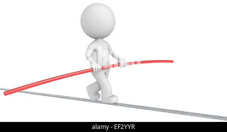 3d people balancing Stock Photo - Alamy