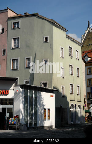 Hall in Tirol, Haus Unterer Stadplatz 11, a historical building in ...