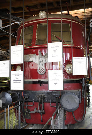 Deutsche Reichsbahn or German Reich Railway. German national railway ...
