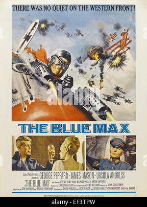 The Blue Max - Movie Poster Stock Photo - Alamy