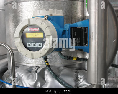 The Endress Hauser Promass F is a flowmeter used for measuring mass ...