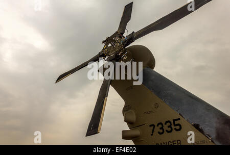 Propeller at the tail of helicopter Stock Photo - Alamy