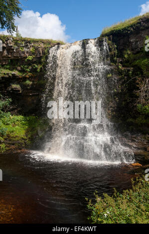 Hell Gill Force Waterfall, Mallerstang, Yorkshire Dales National Park ...