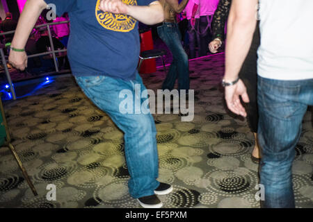 Butlins stag do party at Minehead punk weekender Stock Photo - Alamy
