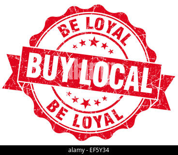 be loyal red vintage isolated seal Stock Photo - Alamy