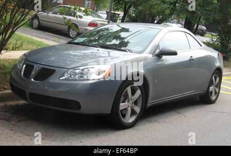 The Pontiac G6 Convertible is a mid-size sports car with a retractable ...